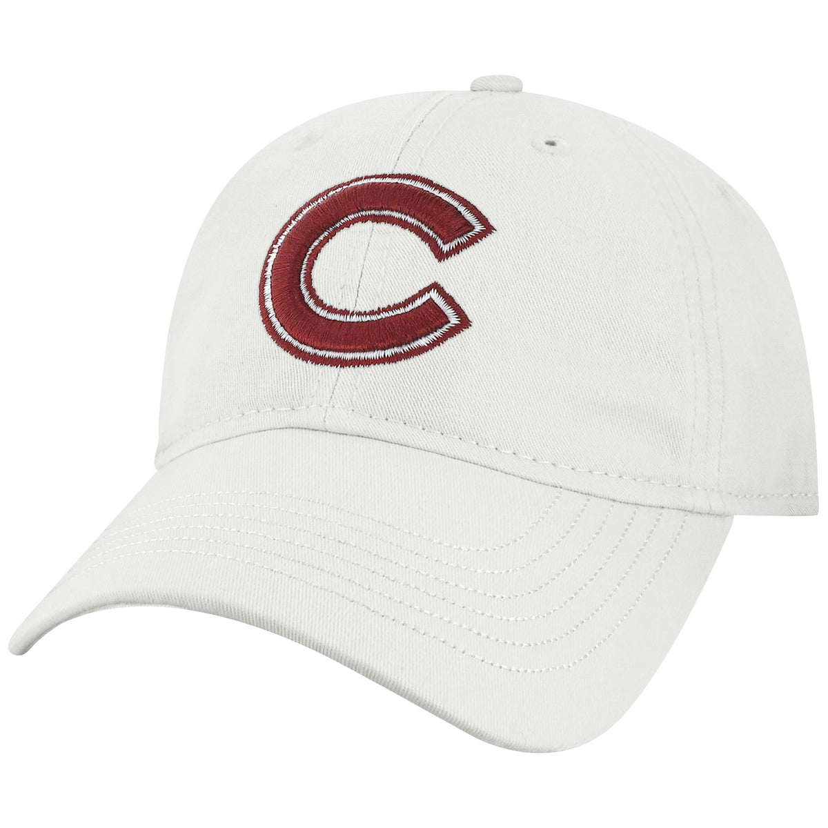 Colgate University Spirit Baseball Hat One-Size (White) – Barnesmith