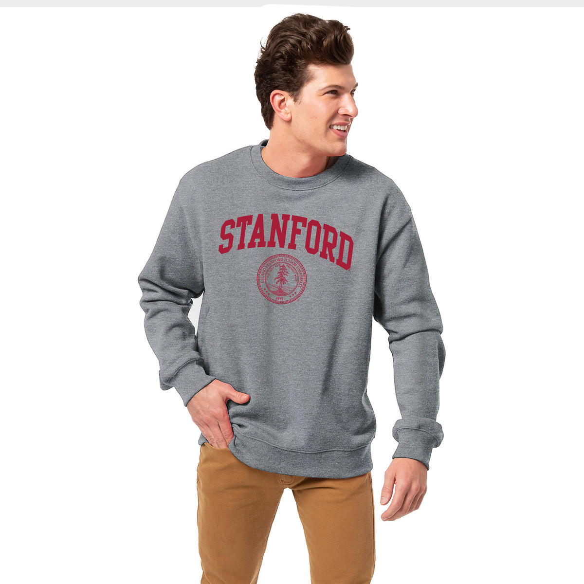 Stanford University Heritage Sweatshirt (Charcoal Grey) – Barnesmith