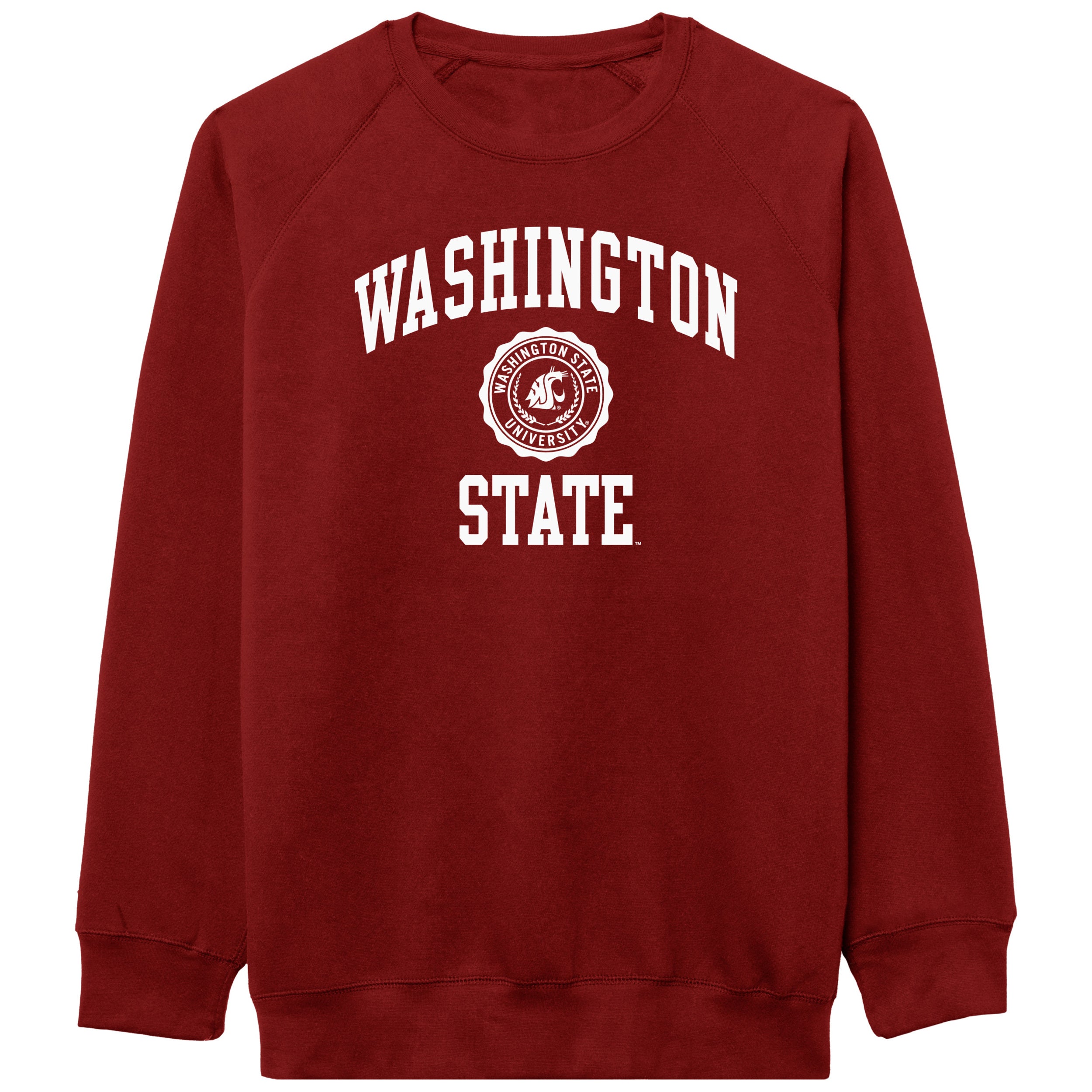 Washington State University Heritage Crewneck Sweatshirt (Crimson ...